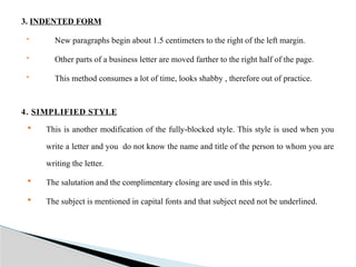 FORMAT FOR WRITING BUSINESS LETTERS.pptx