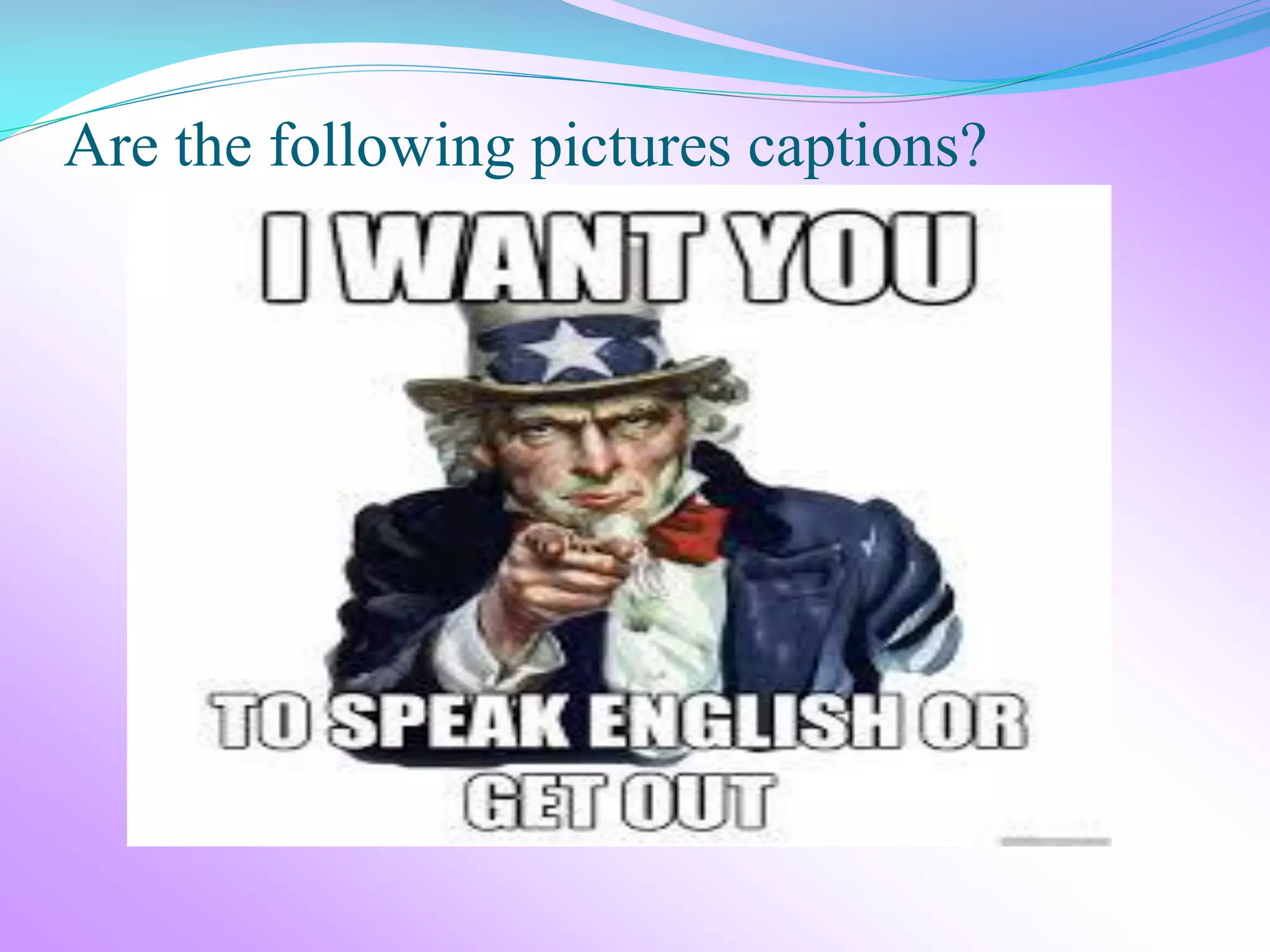 Writing Captions Pdf