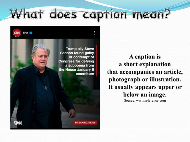 writing captions.ppt