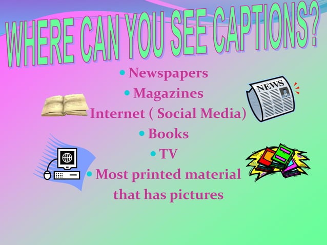 writing captions.ppt