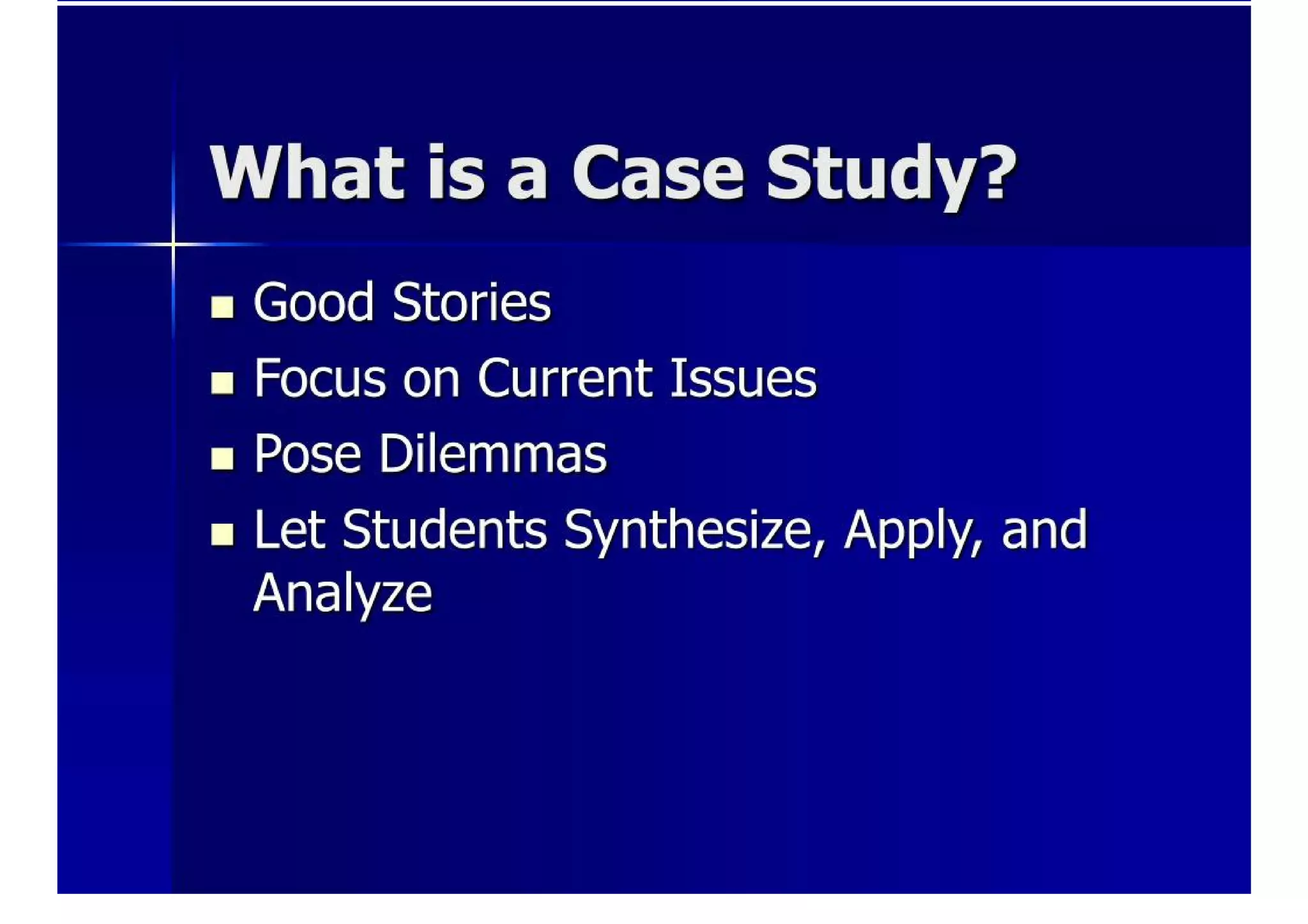 Writing Case Studies | PPT