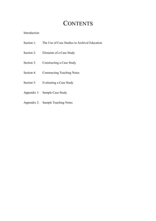 Writing case studies a manual | PDF