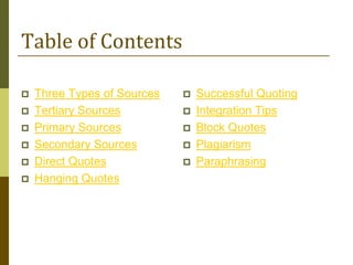 Writing center projects-interpreting sources-online vers-sum12 | PDF