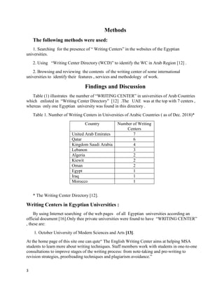 Writing centers an overview | PDF