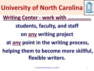 Writing centers structure and function | PDF