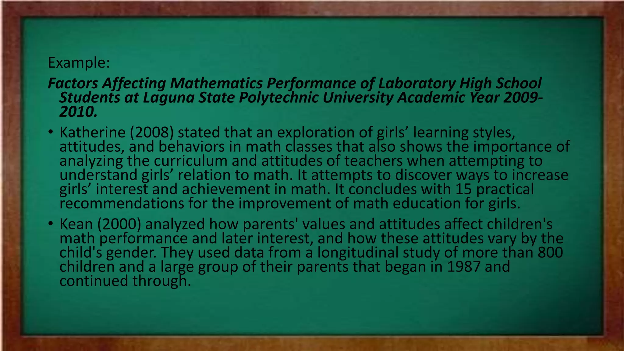 Writing chapter 2 | PPTX