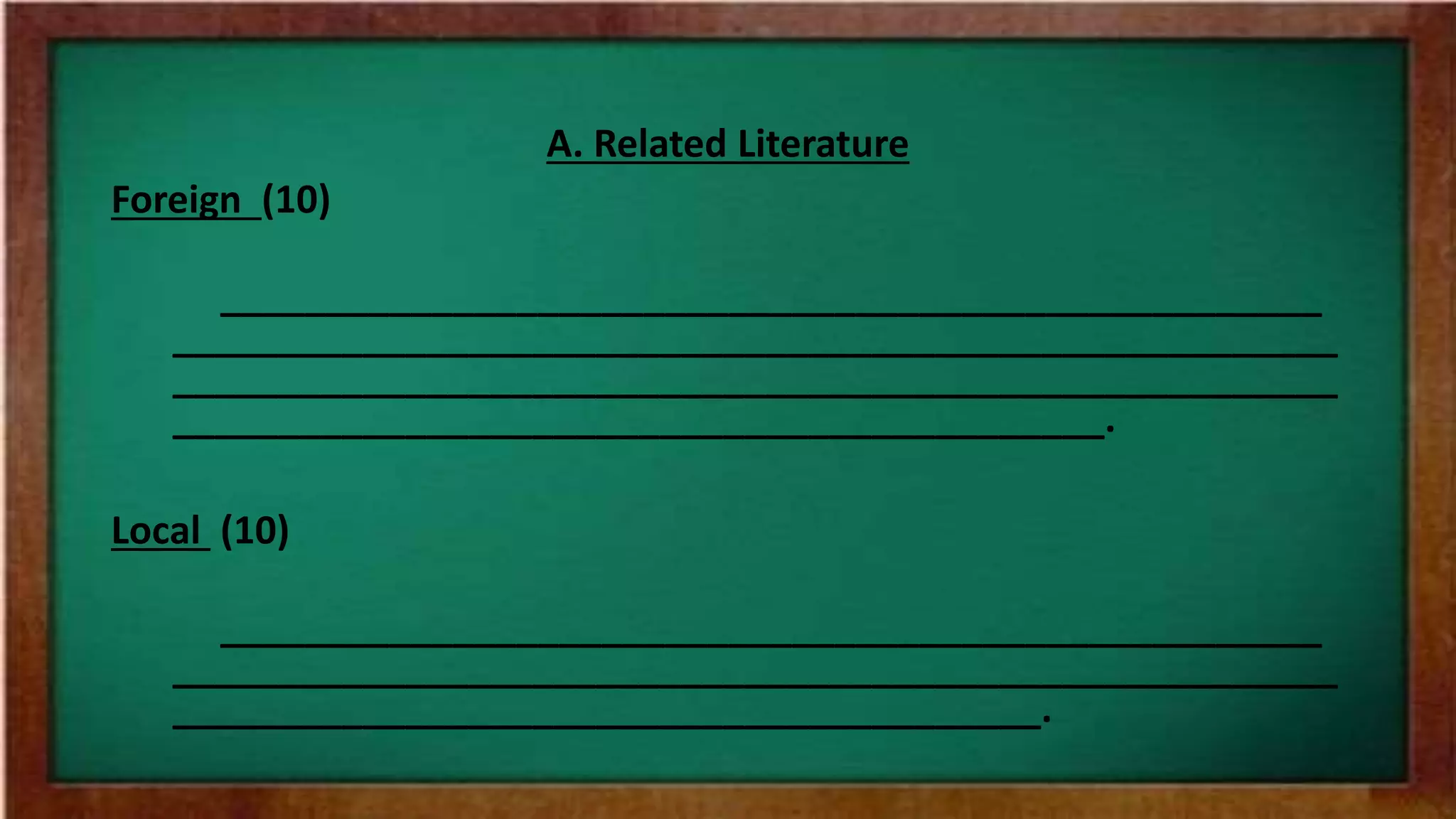 Writing chapter 2 | PPTX