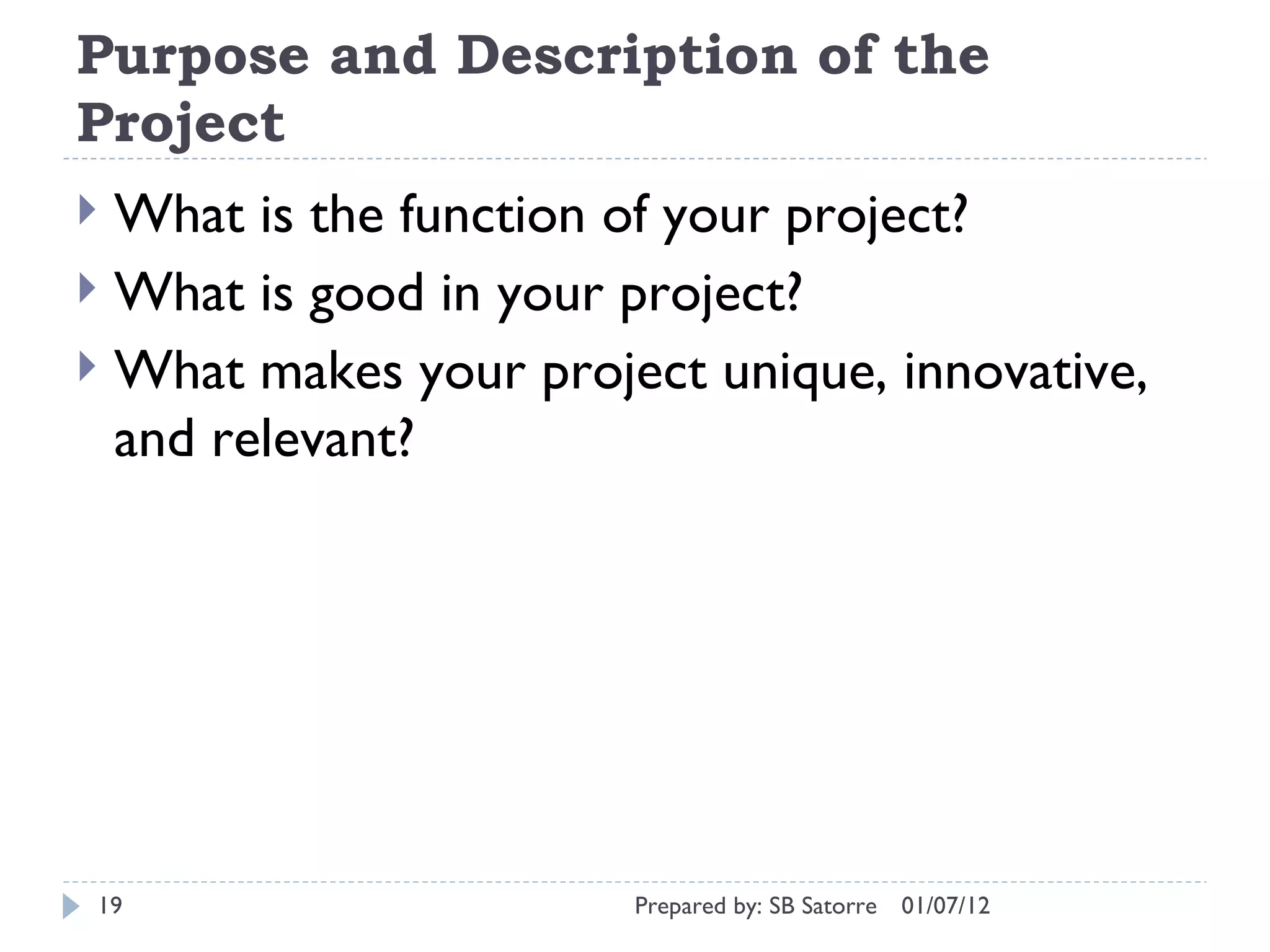 Writing Chapters 1, 2, 3 of the Capstone Project Proposal Manuscript | PPT