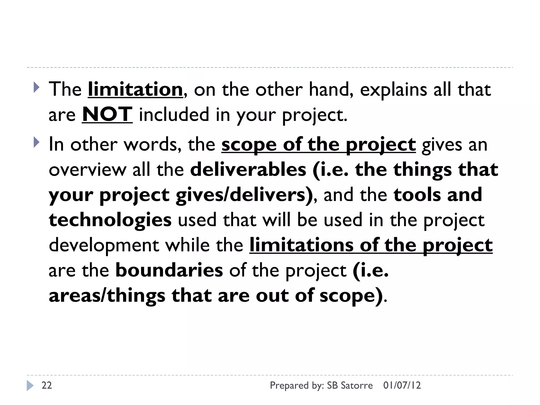 Writing Chapters 1, 2, 3 of the Capstone Project Proposal Manuscript | PPT