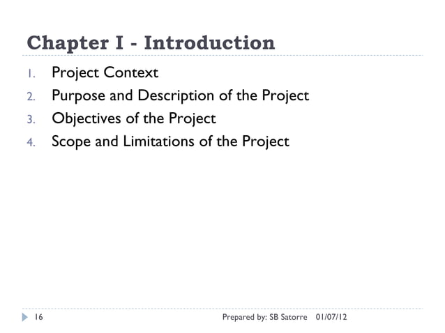 Writing Chapters 1, 2, 3 of the Capstone Project Proposal Manuscript | PPT