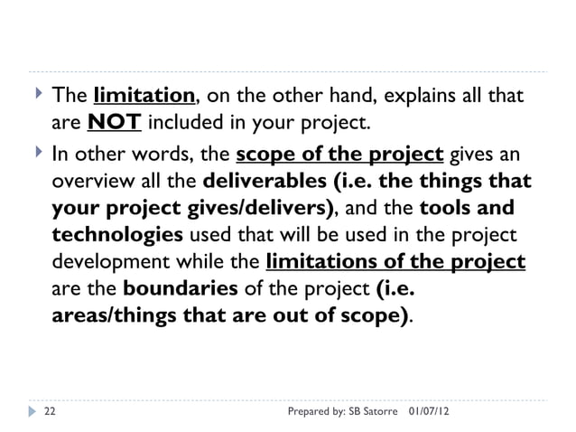 Writing Chapters 1, 2, 3 of the Capstone Project Proposal Manuscript | PPT