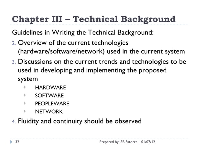 Writing Chapters 1, 2, 3 of the Capstone Project Proposal Manuscript | PPT