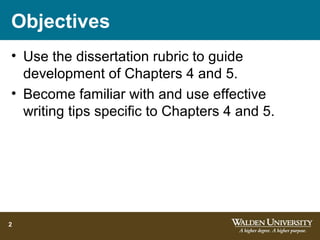Writing chapters 4_and_5 | PPT