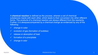 Writing chemical equation.pptx | Chemistry | Science