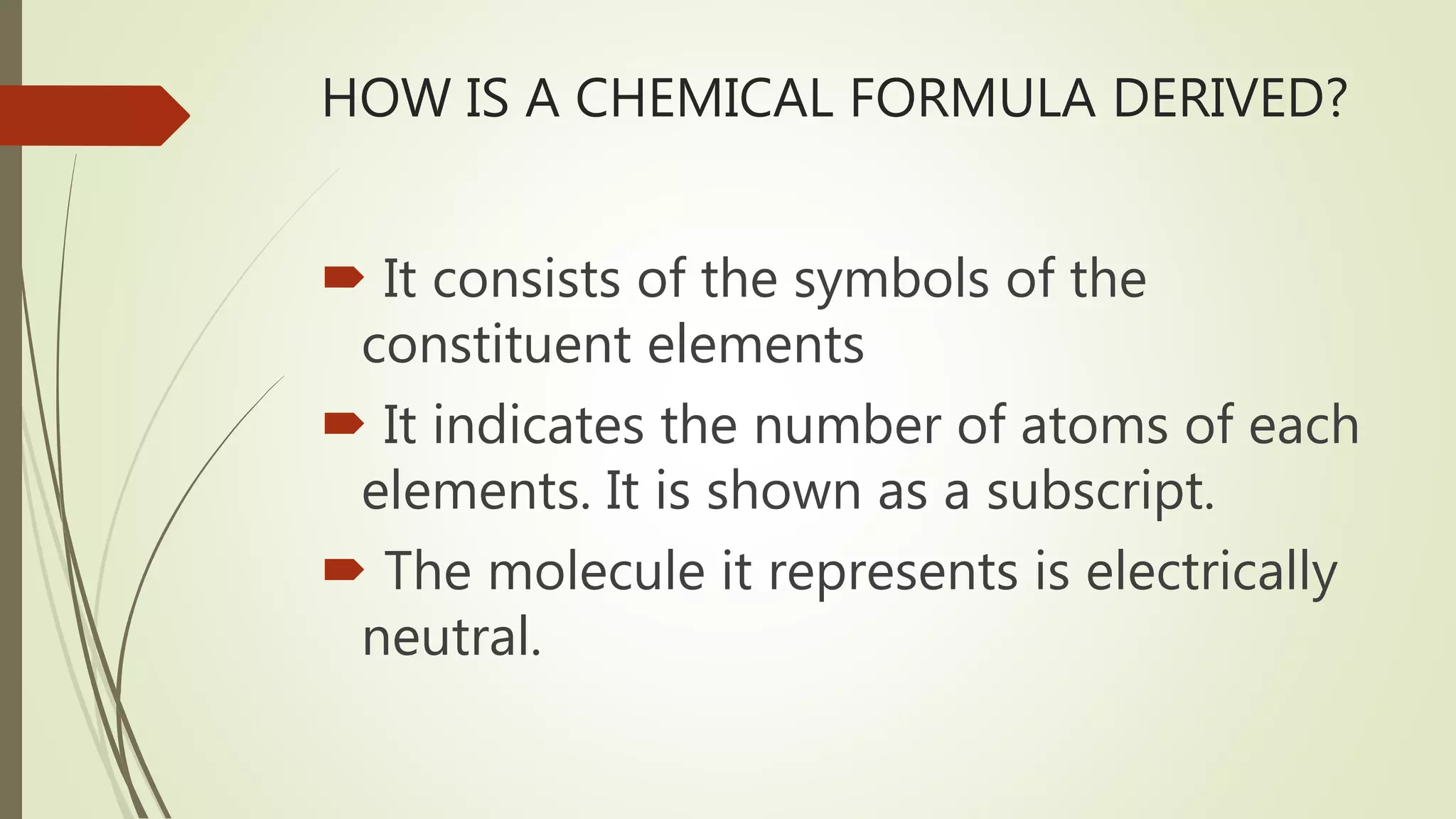 Writing chemical formulas | PPT