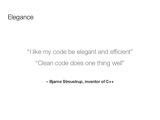 Writing Clean And Maintainable Code