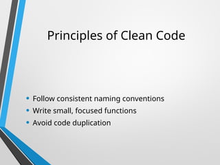 Writing_Clean_and_Maintainable_Code.pptx