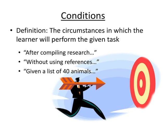 Writing clear objectives | PPTX