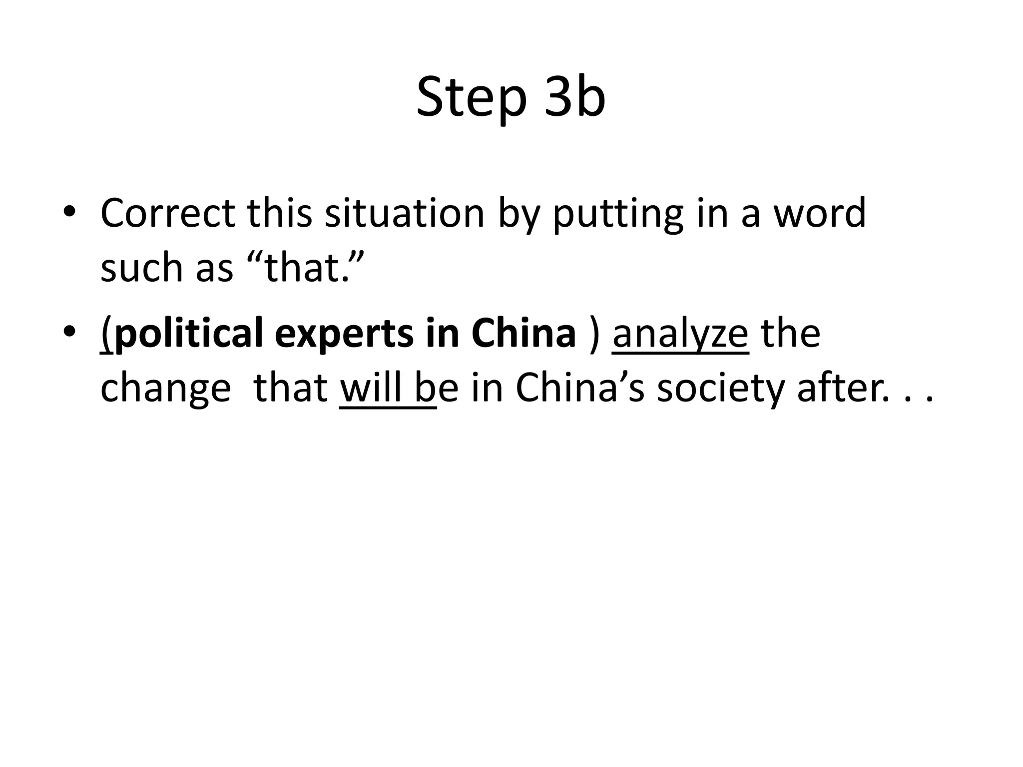 Writing clear sentences | PPT