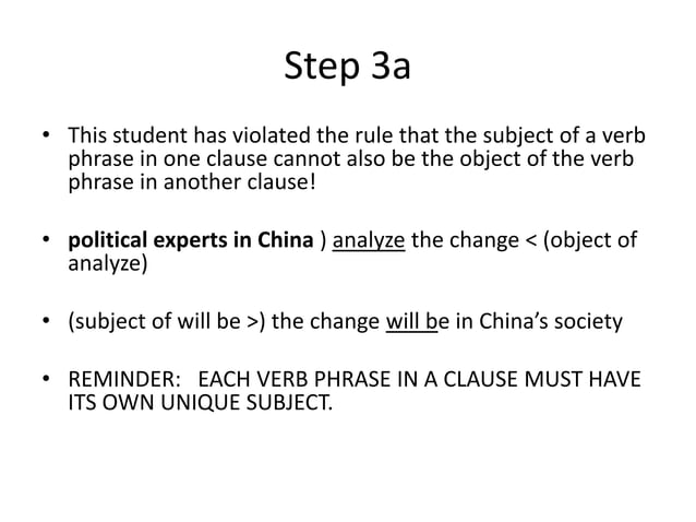 Writing clear sentences | PPT