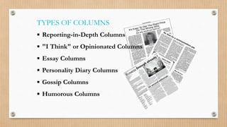 Writing Columns | PPTX