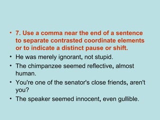 Writing commas | PPT
