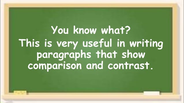 WRITING COMPARE AND CONTRAST PARAGRAPHS.pptx