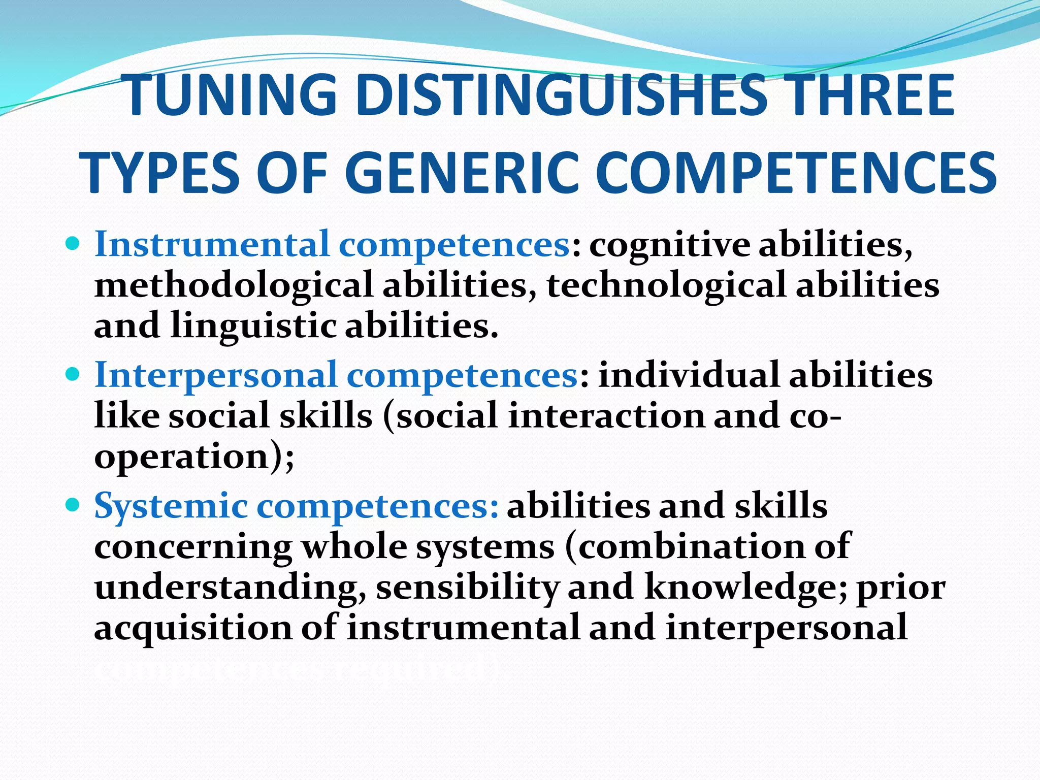 Writing competences | PPTX