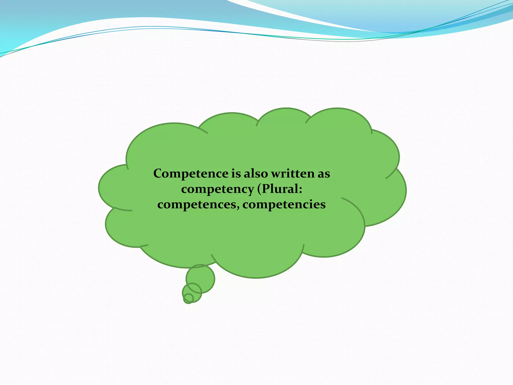 Writing competences | PPTX