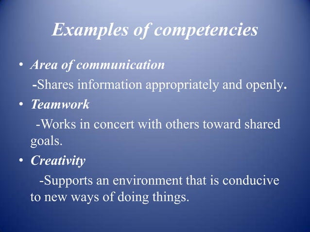 Writing competencies | PPTX
