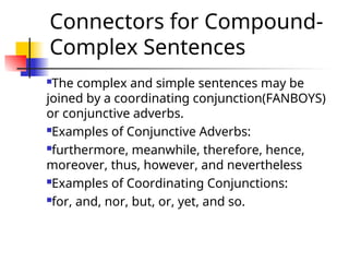 Writing Complex Sentences.ppt englsh practice writing english | PPT