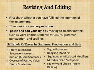Tips to write an Academic Essay L&WE IV | PPT
