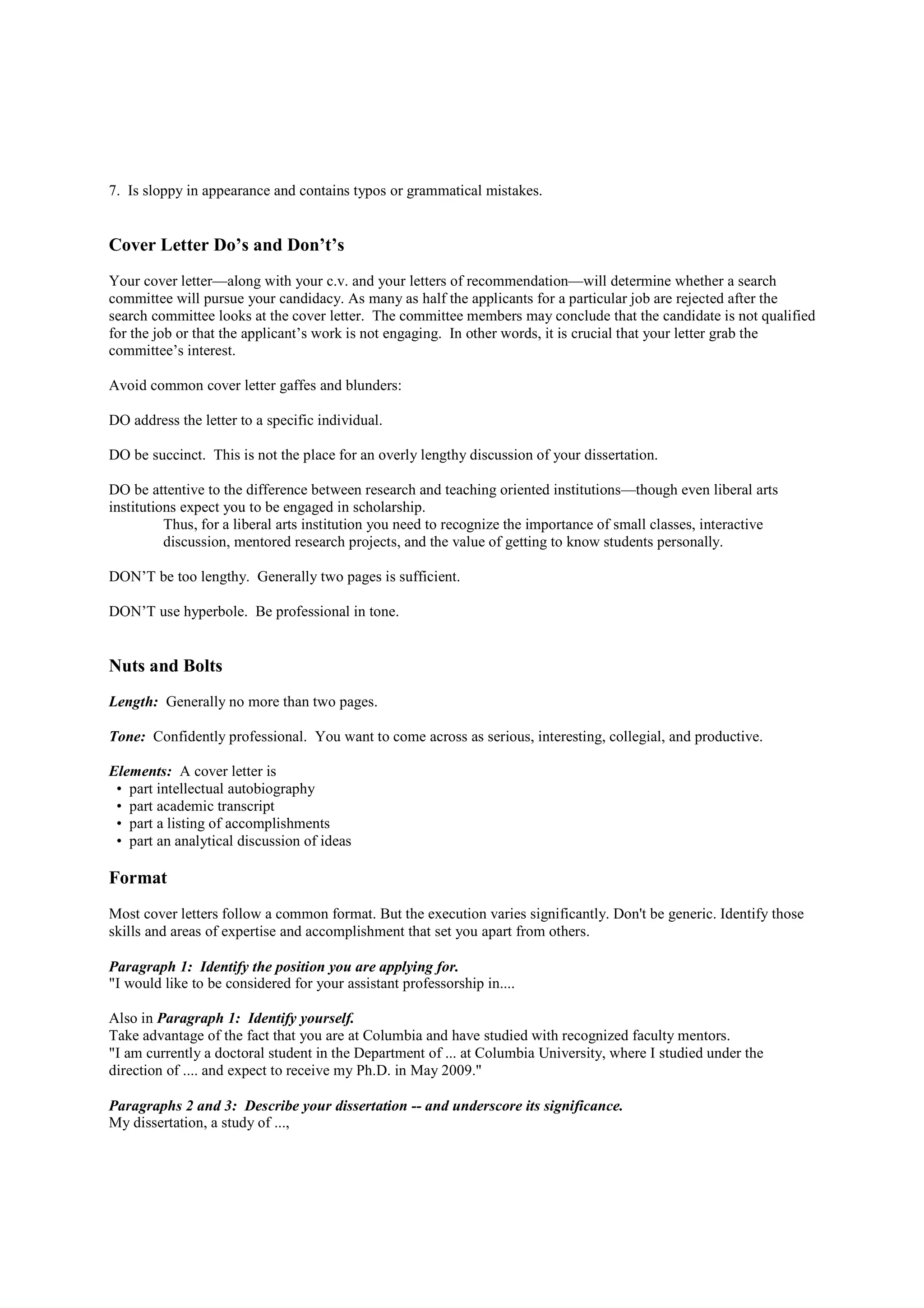 writing cover letters for your research applications.pdf