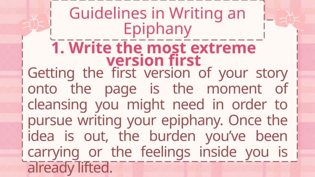 WRITING CREATIVE NONFICTION EPIPHANY.pptx