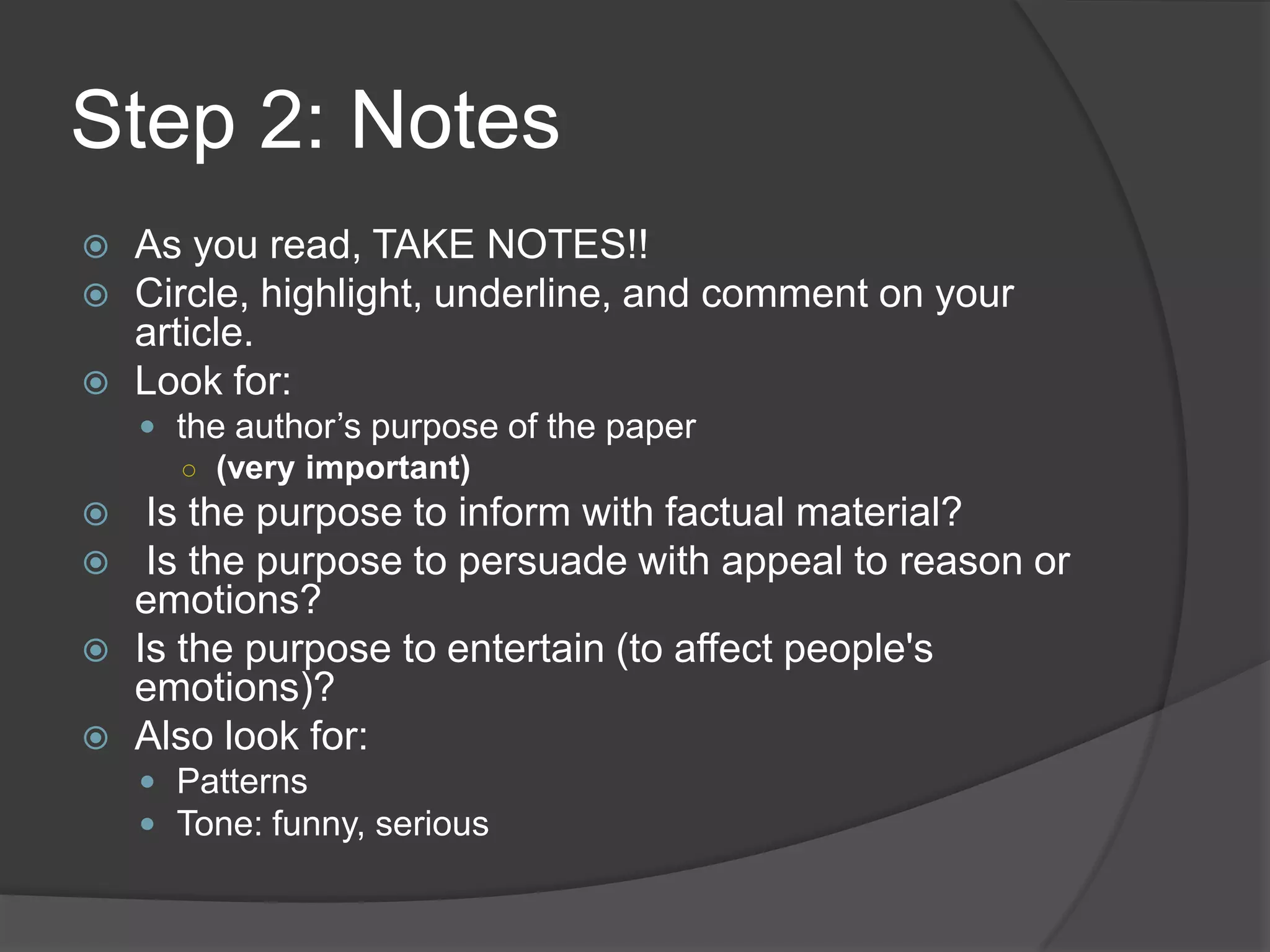 Writing a Critique | PPTX