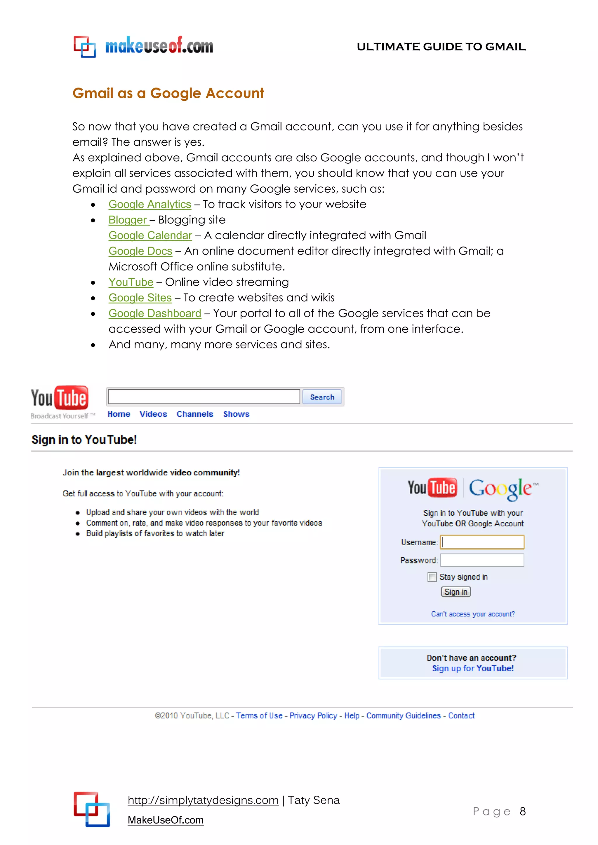 Writing de materials (gmail guide) | PDF