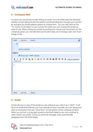 Writing de materials (gmail guide) | PDF
