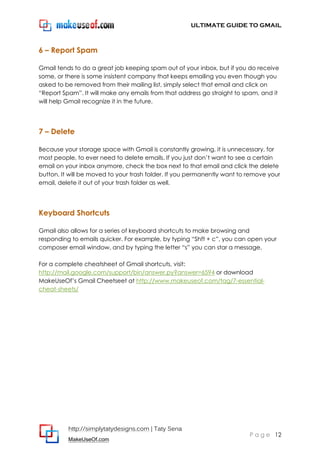 Writing de materials (gmail guide) | PDF