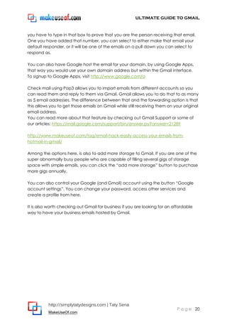 Writing de materials (gmail guide) | PDF