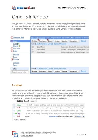Writing de materials (gmail guide) | PDF