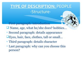 Writing descriptions | PPT