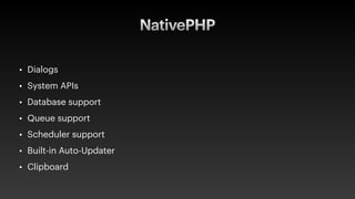 "Building desktop apps...with PHP?", Marcel Pociot | PDF