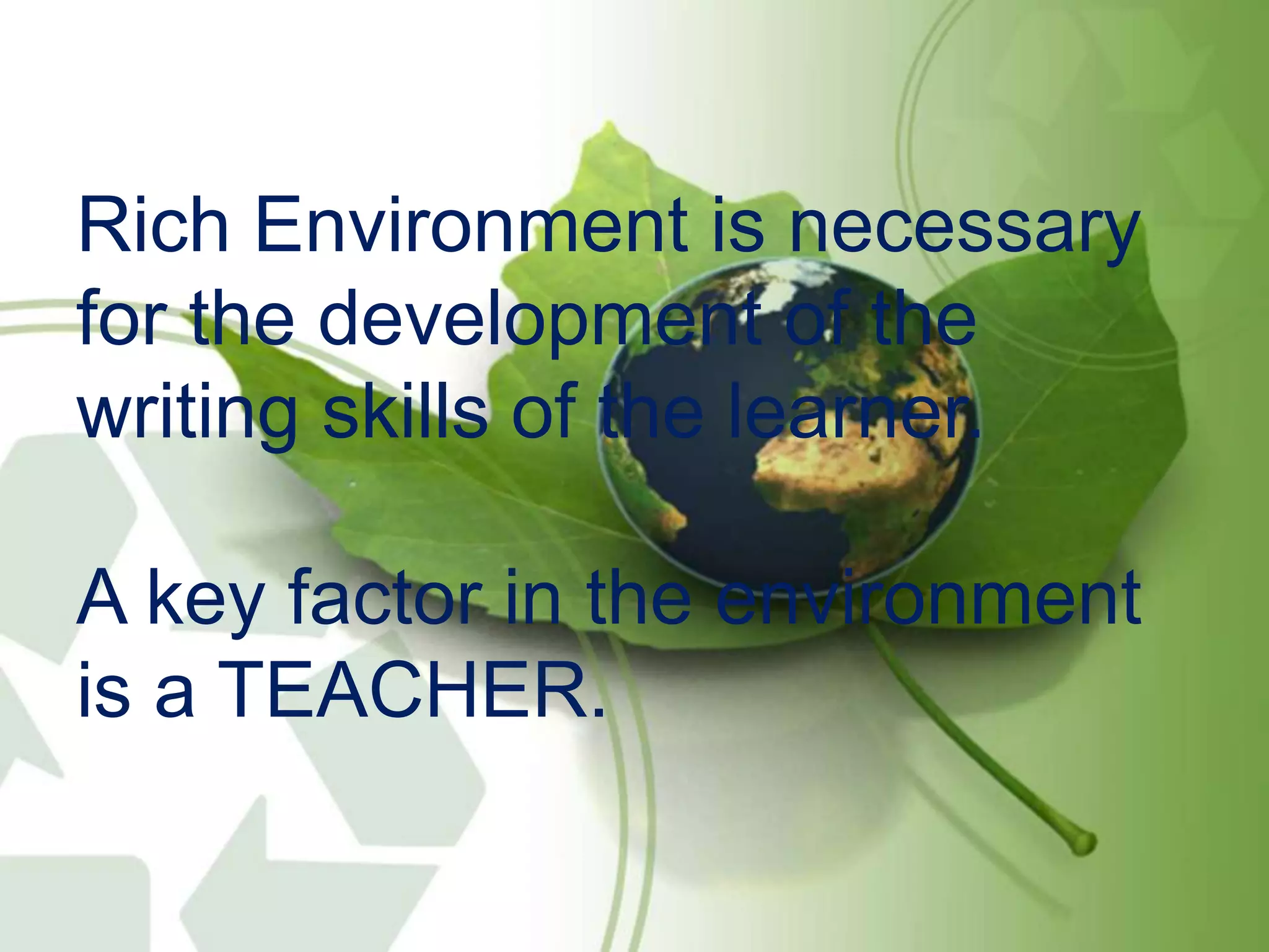 Writing development through literature : Stages and Elements of | PPTX