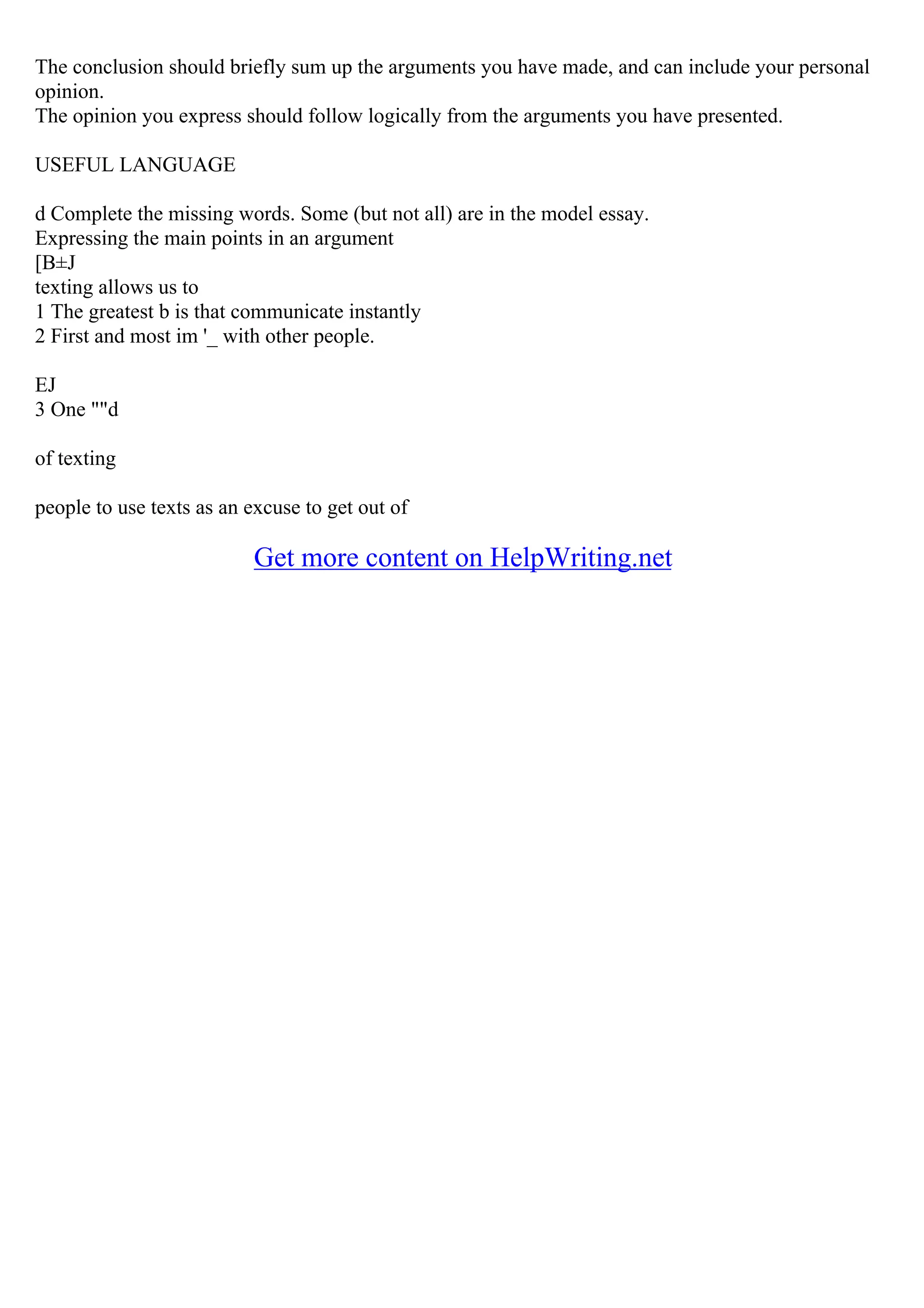 Writing Discursive Essays | PDF