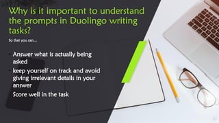 Writing Section of Duolingo English Test.pptx