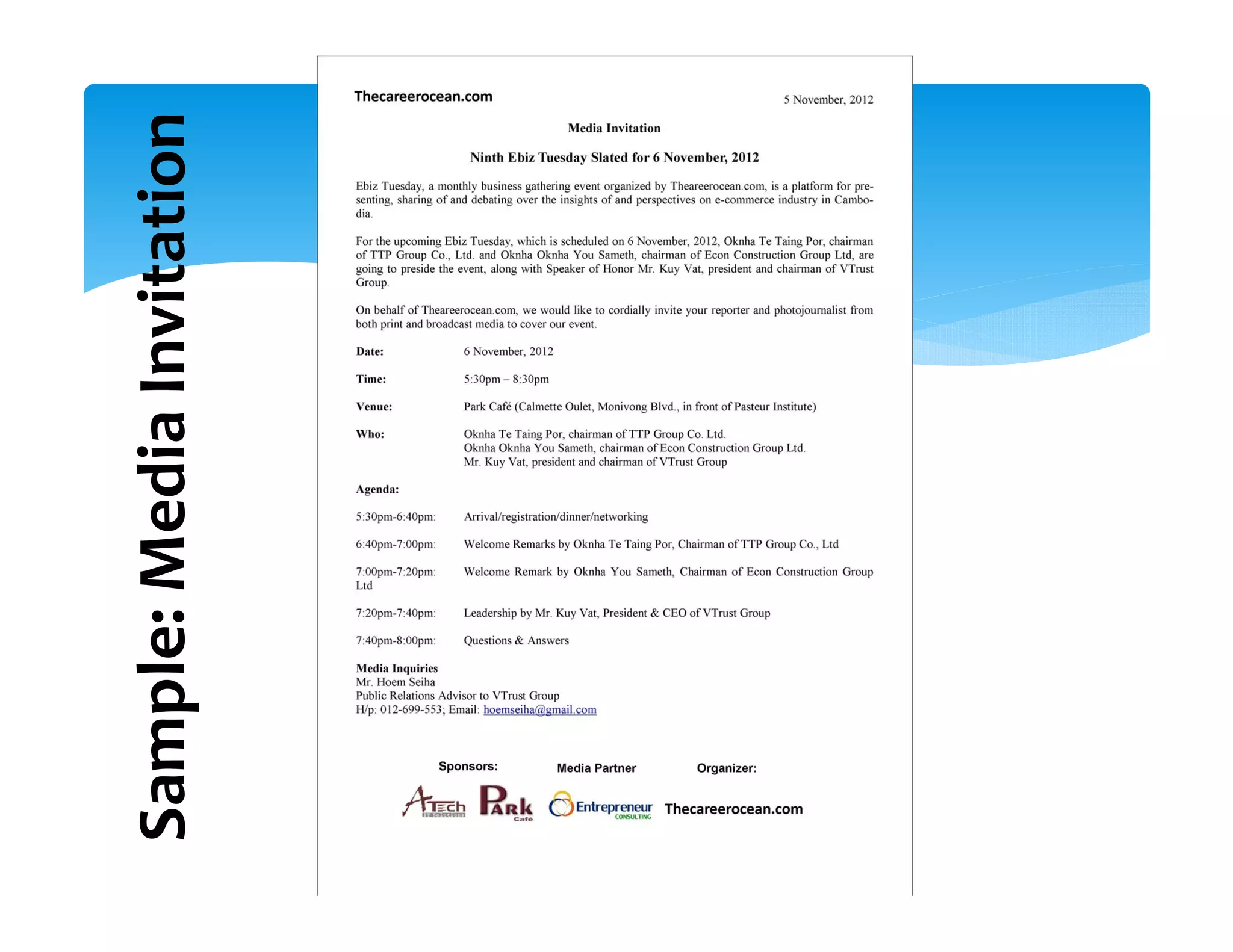 Writing e invitations | PPT