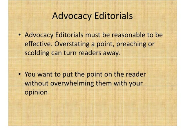 Writing Editorials And Opinion Columns. | PDF