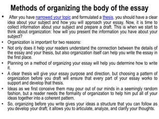 Writing effective body paragraphs | PPTX