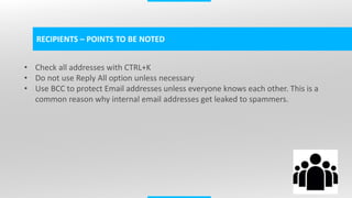 Writing Effective Business EMails! | PPTX