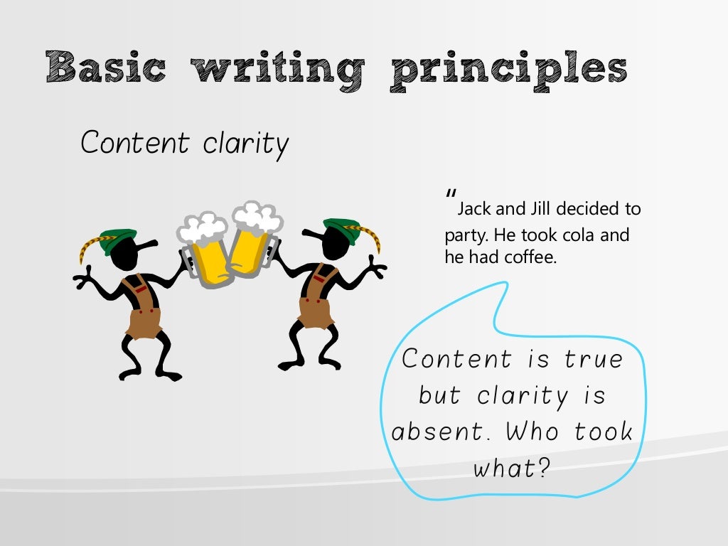 Basic Writing Principles Content Clarity basic-writing-principles-content-clarity